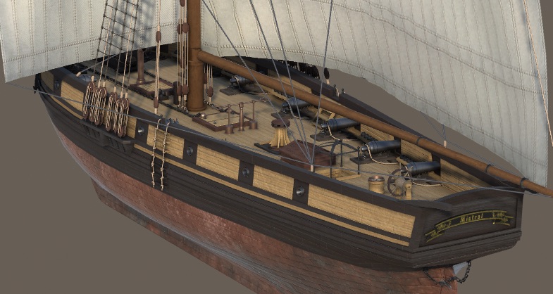 [50% OFF – ENDS TODAY] High Quality PRB Detailed Sail Ship: Naval ...